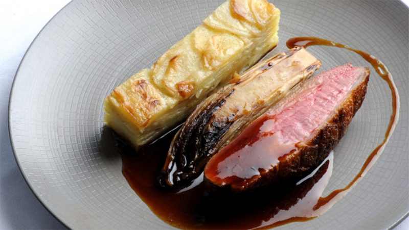 Duck Breast, Chicory & Dauphinoise